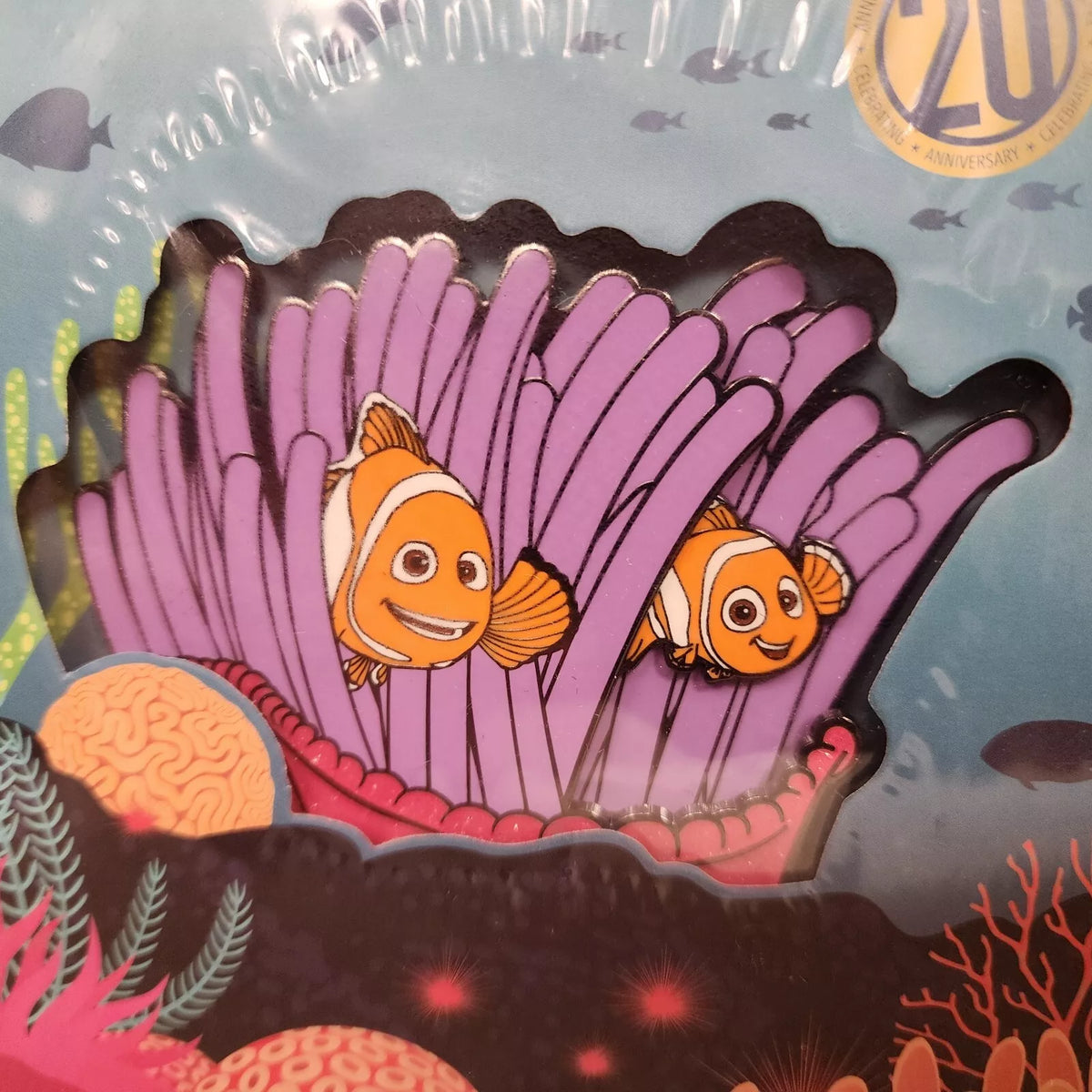 Finding Nemo 20th Ann Sliding Limited Edition 3" Pin – Get Lojos Mojo