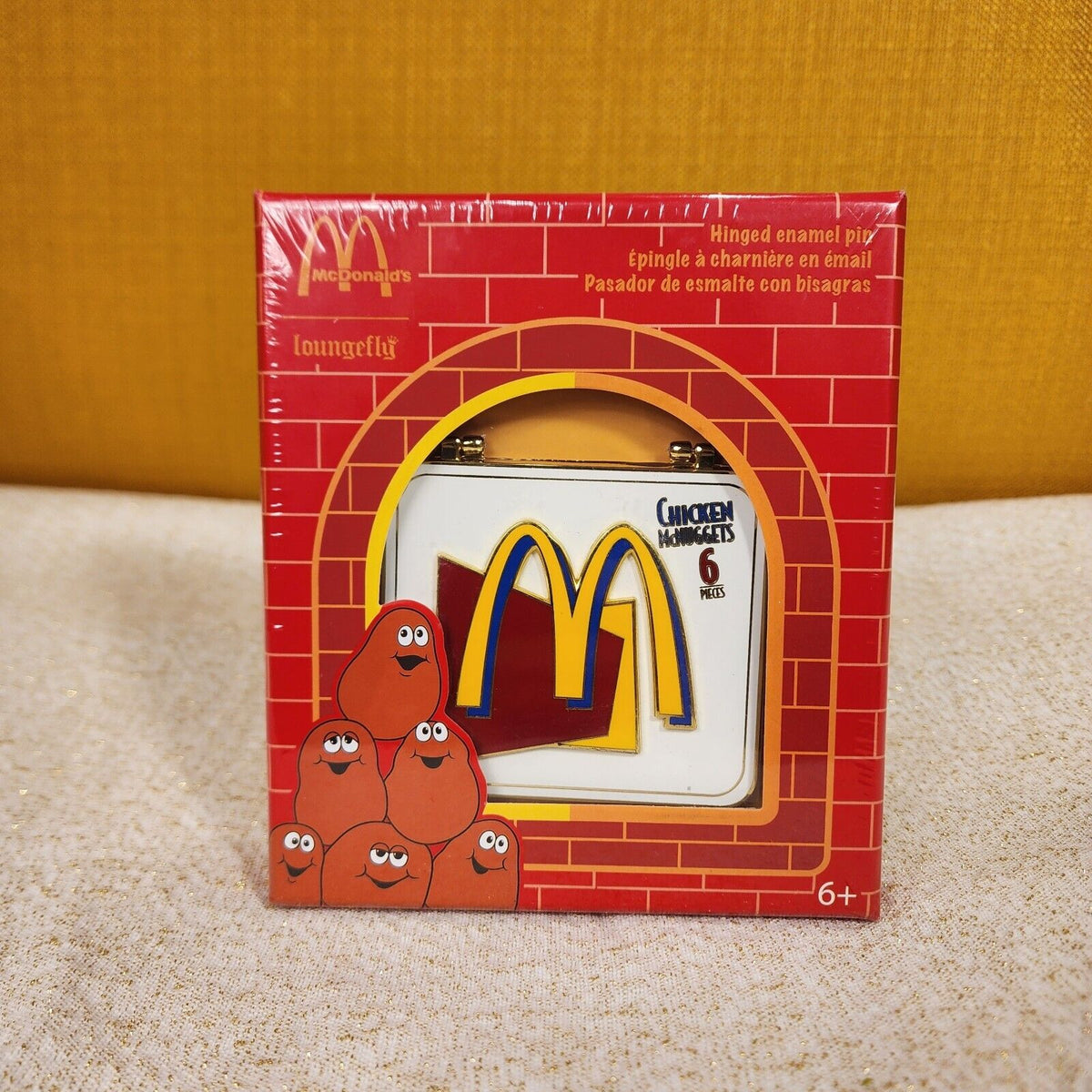 McDonalds McNugget Nugget Buddies Fast Food Hinged LE 3" Pin – Get ...