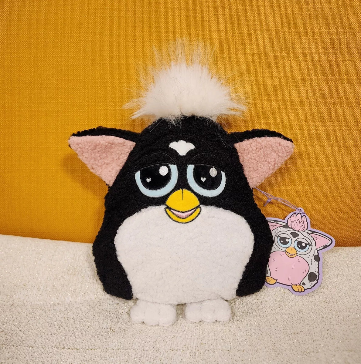Furby Plush Cosplay Black Crossbody Shoulder Bag – Get Lojos Mojo