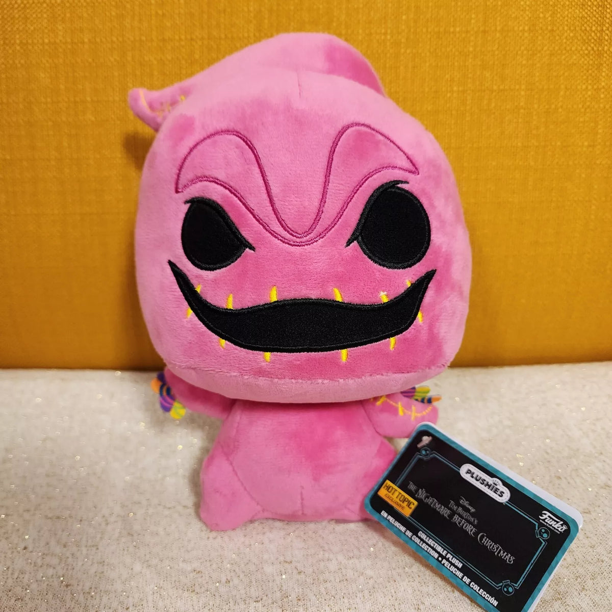 Funko Pop Plushies NBC Oogie Boogie w Worms 7" Pink Plush – Get Lojos Mojo