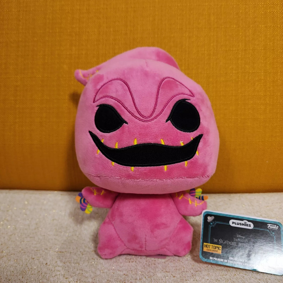 Funko Pop Plushies NBC Oogie Boogie w Worms 7" Pink Plush – Get Lojos Mojo